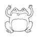 30 Pieces Coloring Book | Frog Coloring Book | Children for Activity ...