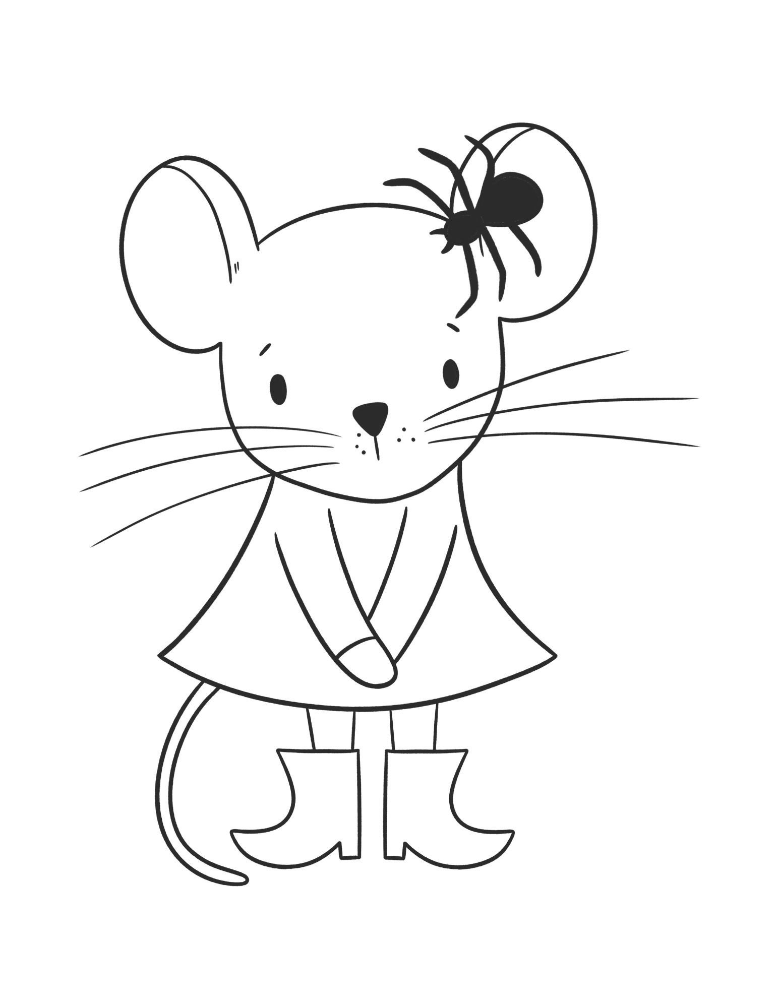 Mouse Coloring Pages | 25 Pieces of Coloring Pages | Coloring Pages for ...