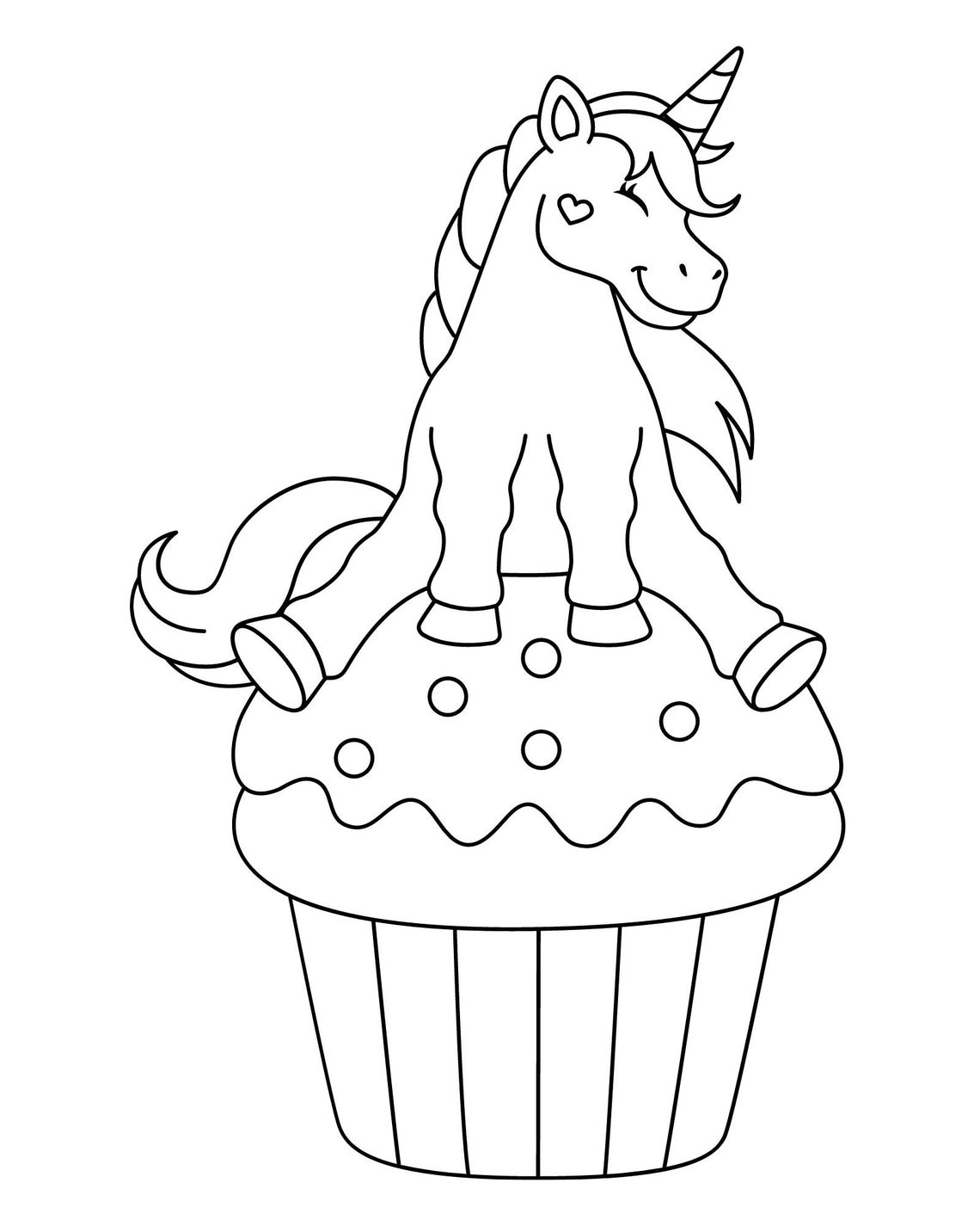30 Pieces of Unicorn Coloring / Coloring Page for Children / Activities ...