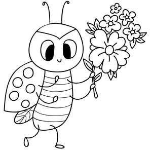 25 Pieces of Ladybug Coloring Pages / Children Coloring / Children ...
