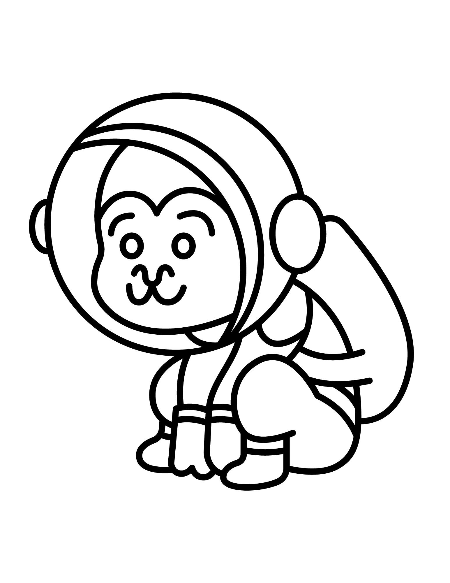 40 Pieces of Monkey Coloring Pages / Coloring Pages for Children ...