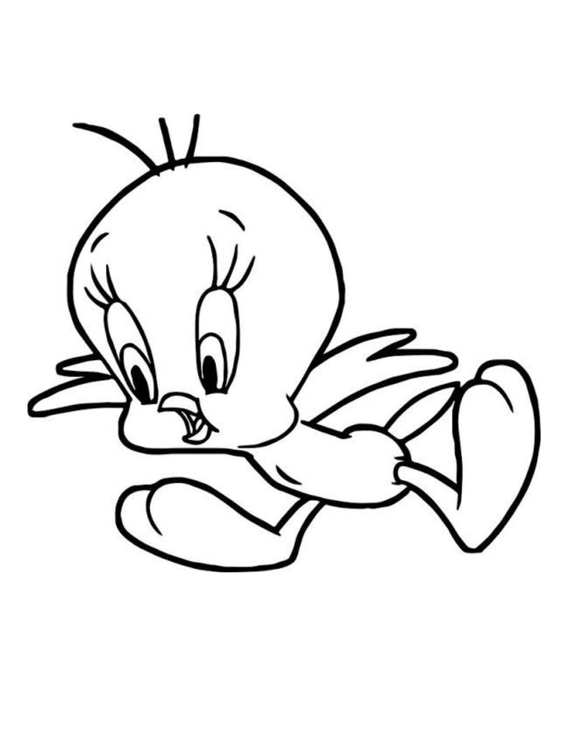 Twety Coloring Pages / Kids Coloring Pages / Kids Activities / Digital ...