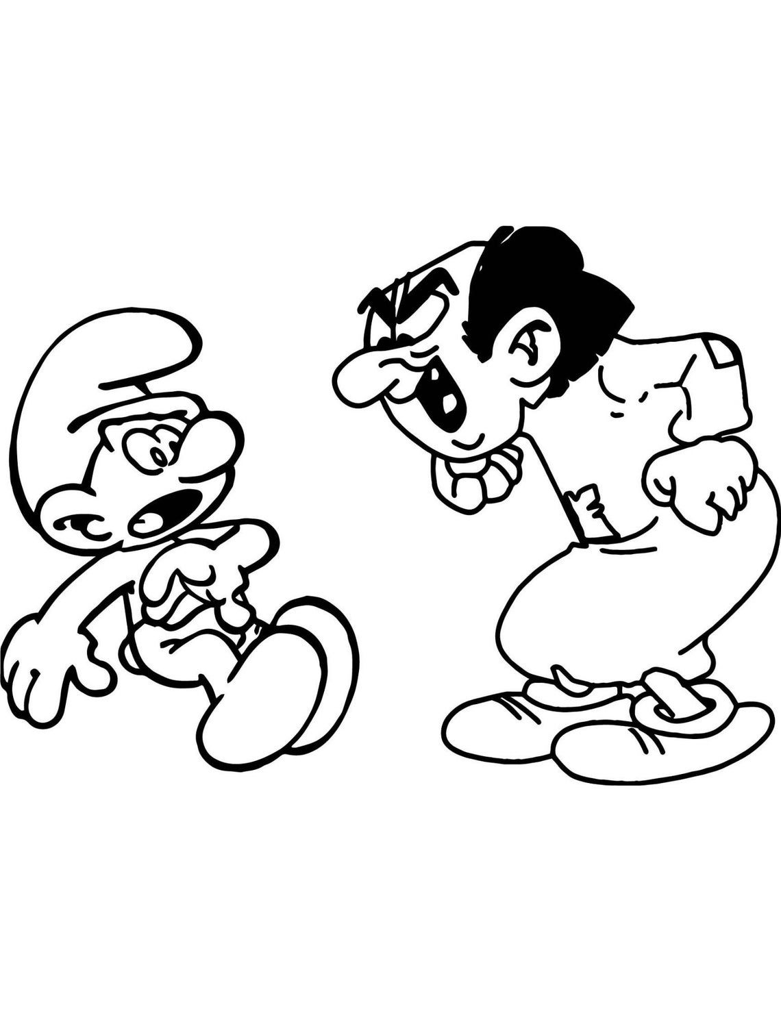 55 Pieces of Smurfs Coloring Pages / Coloring Pages for Children ...