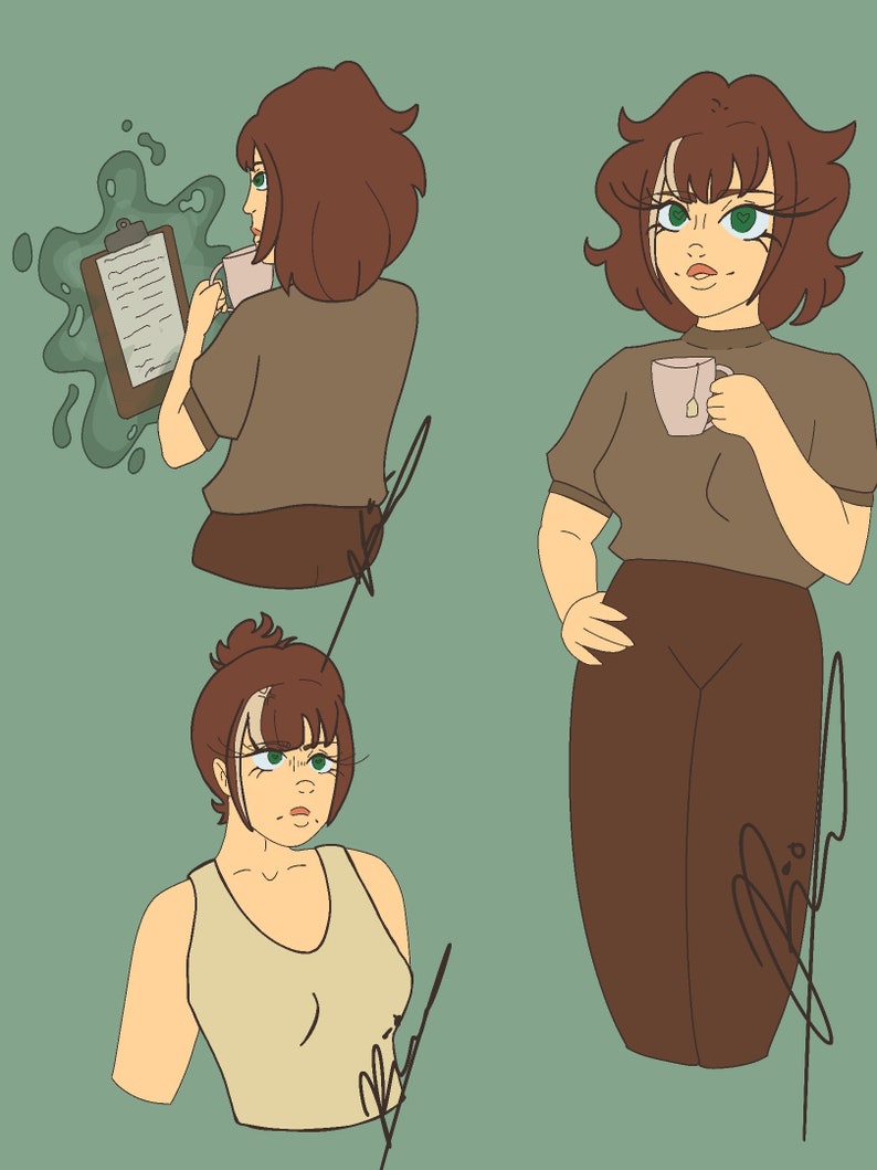 Character Sheet Commission - Etsy