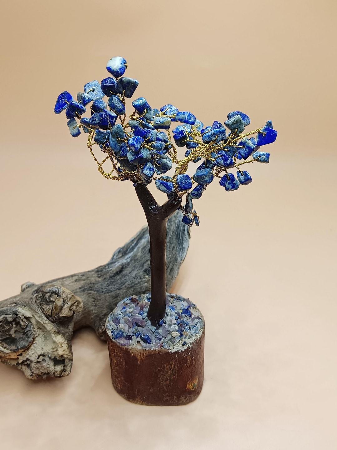 Lapis Lazuli Tree of Life Crystal Tree for Postive Energy Gemstone ...