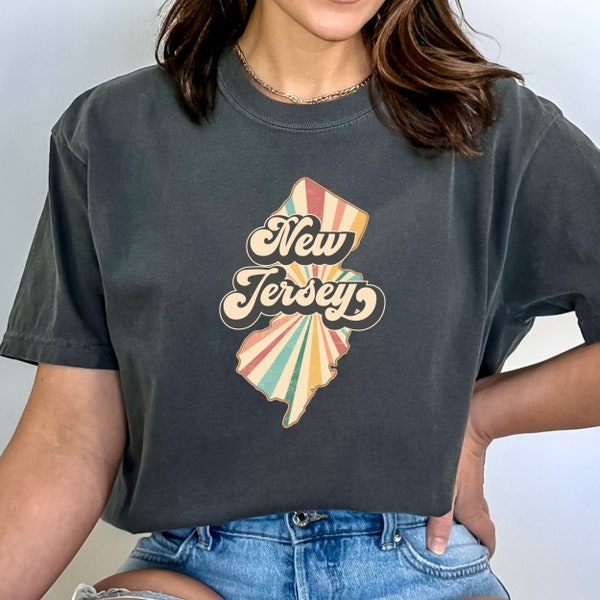 New Jersey T Shirt - Etsy
