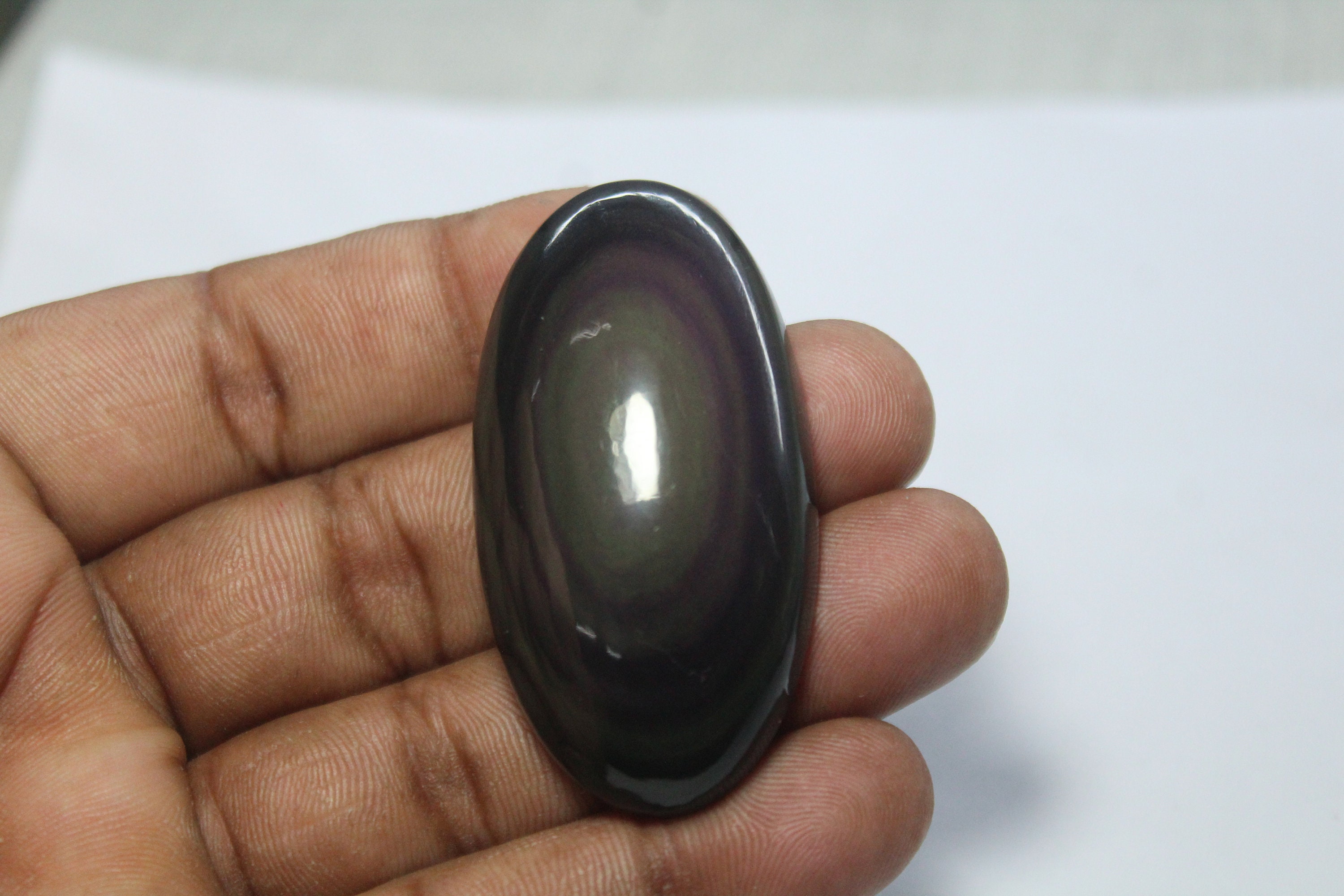 Rainbow Eye Obsidian Gemstone Multi Fire Rainbow Eye Obsidian - Etsy