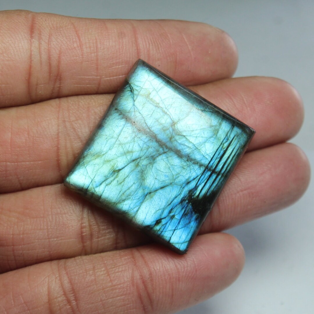 Very Rare Beautiful Multi Flashy Color Labradorite Cabochon, Rainbow ...
