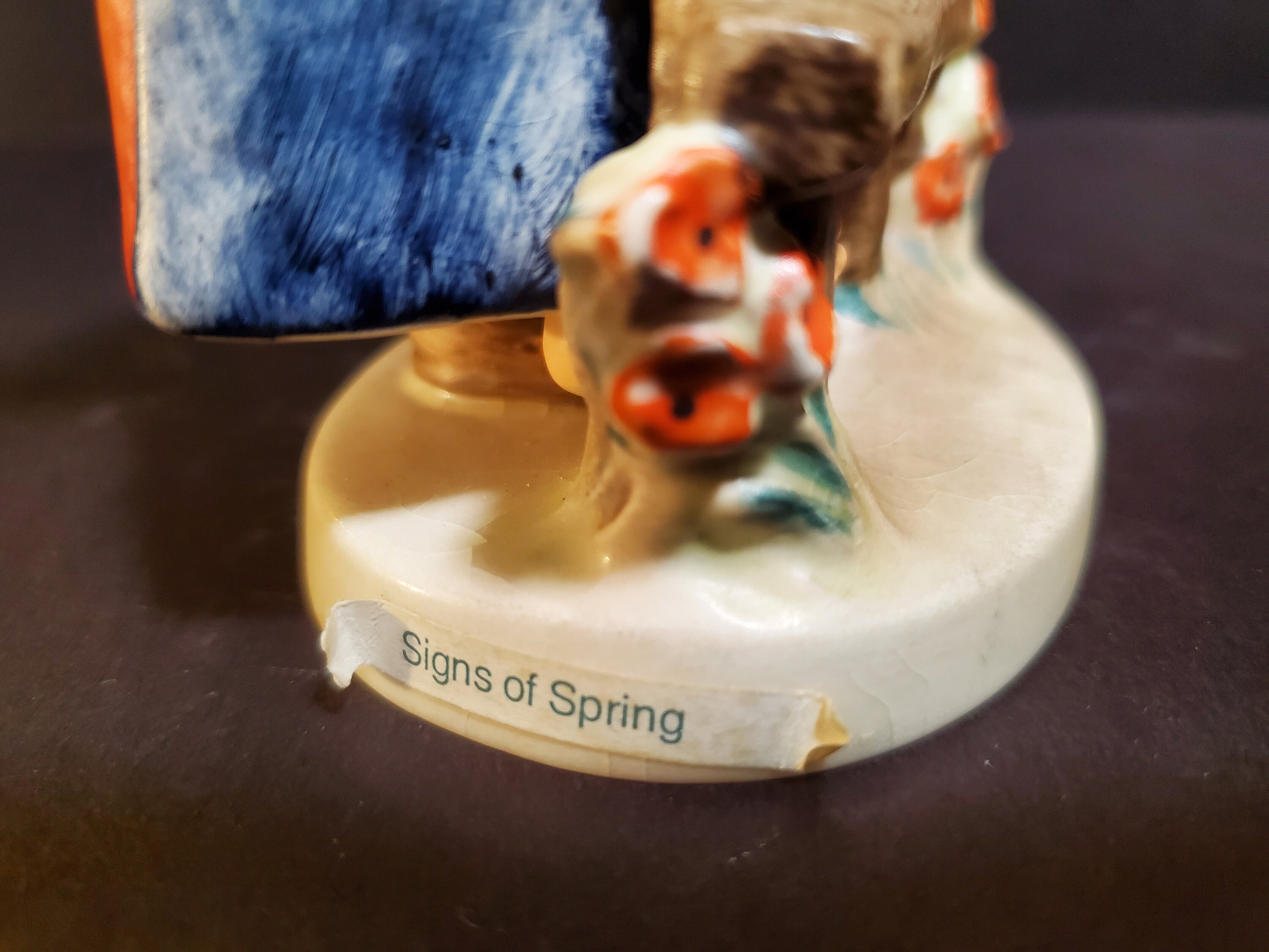 Authentic Hummel Goebel 'signs of Spring' Figurine (HUM 203/I) | TMK-6 ...