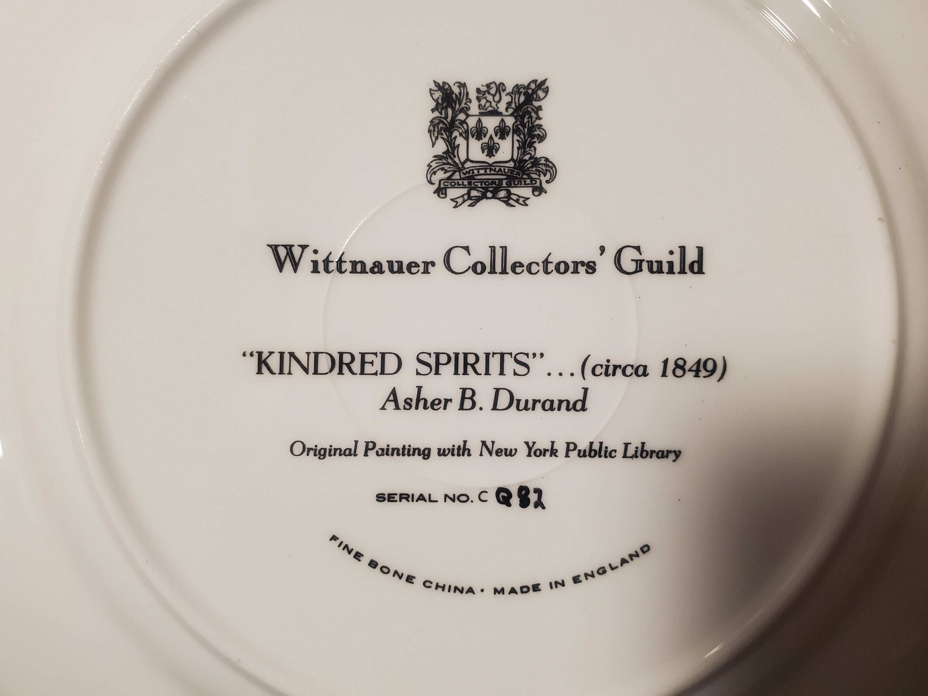Wittnauer Collectors' Guild Plate: Kindred Spirits - Etsy