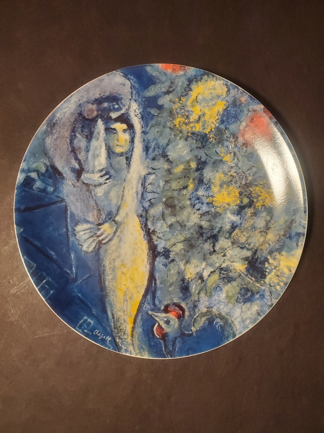 The Marc Chagall Plate by Georg Jensen Limited Edition 1972 - Etsy