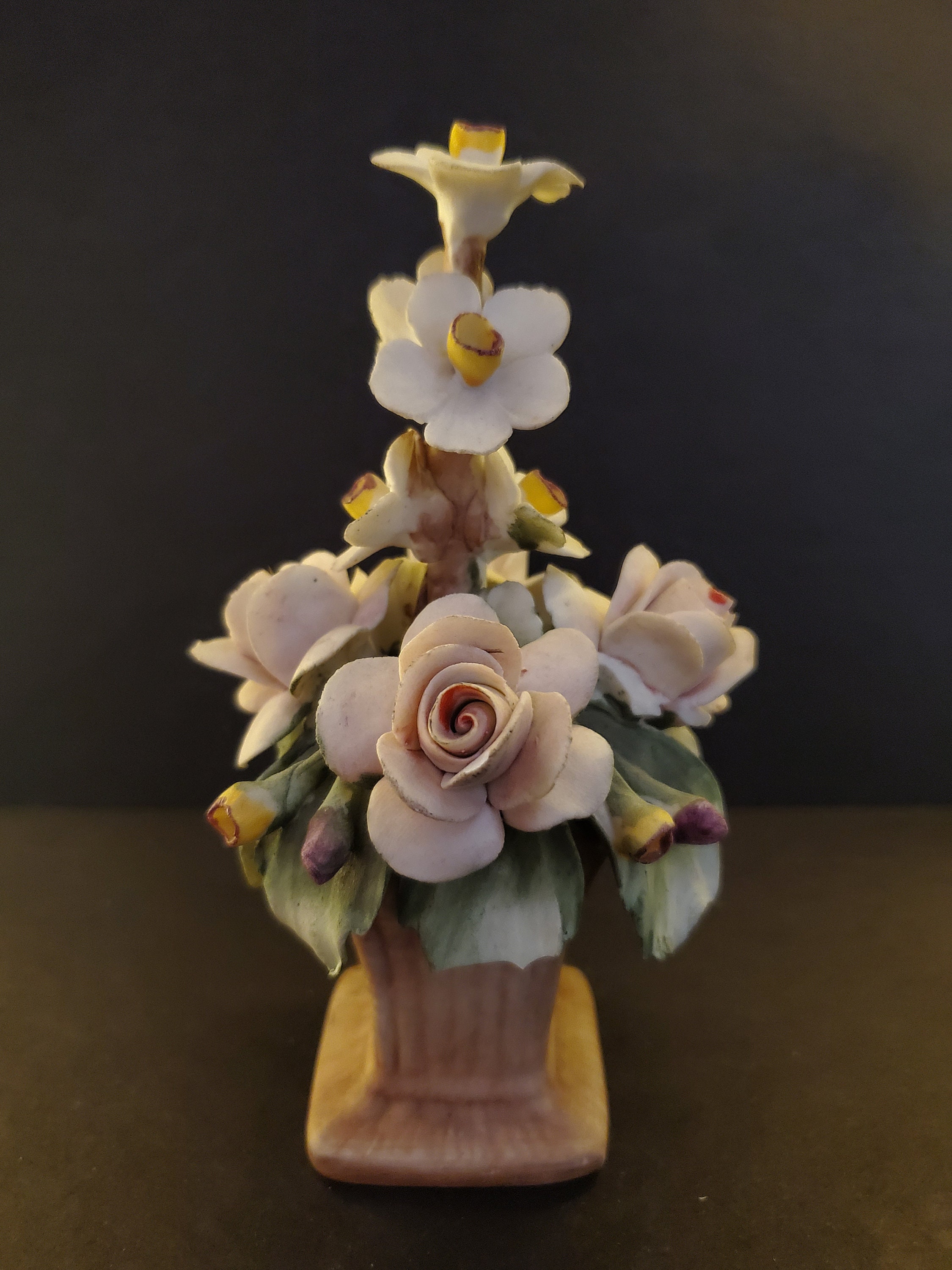 Visconti Mollica Capodimonte Flower Vase - Etsy