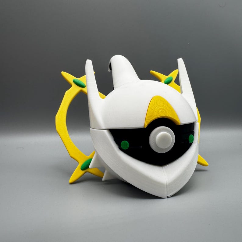 Arceus Pokeball 3D Printed Display | Legendary Pokémon Decor | Anime ...
