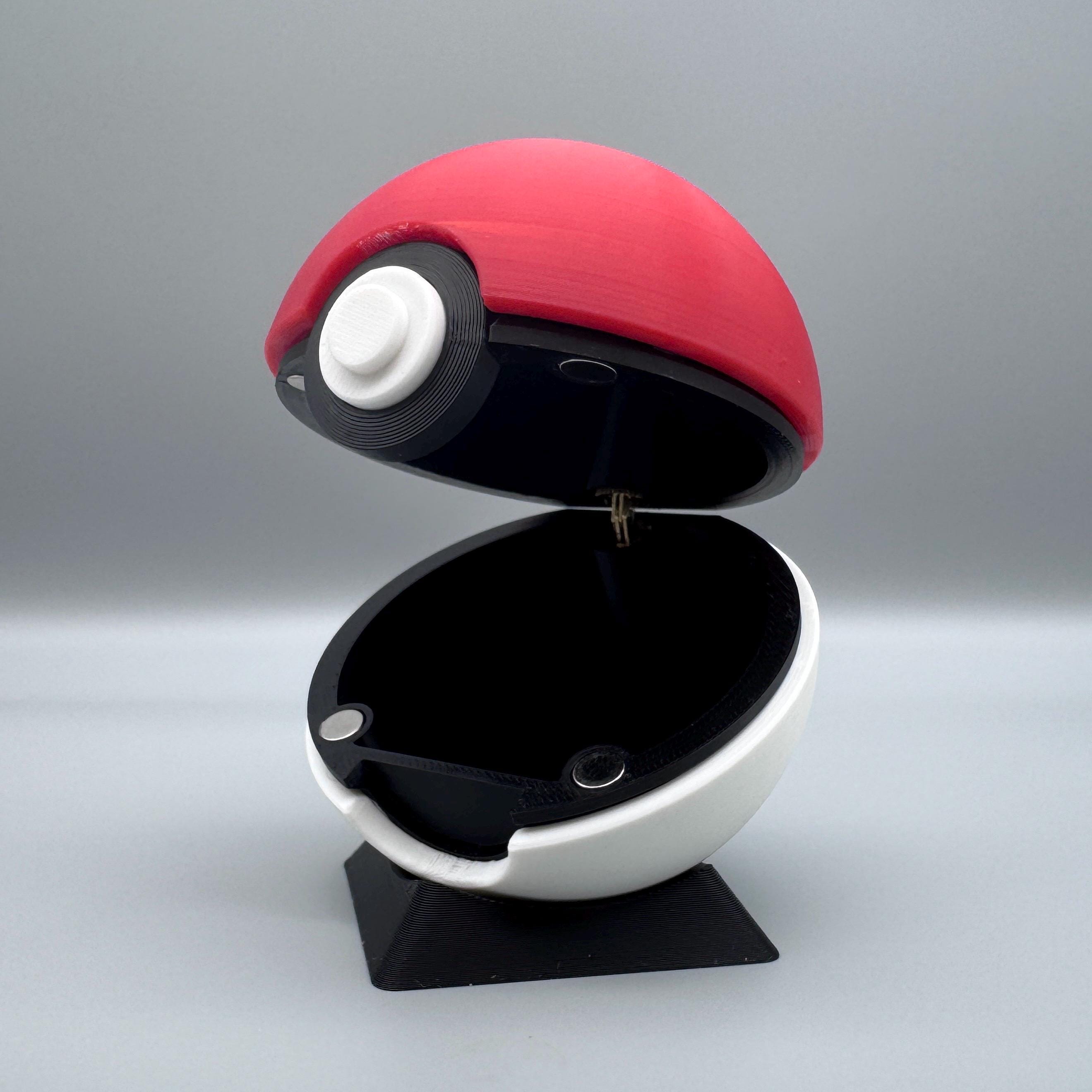 Classic Poké Ball Box | Hinged 3D Printed Collectible Display Case - Etsy