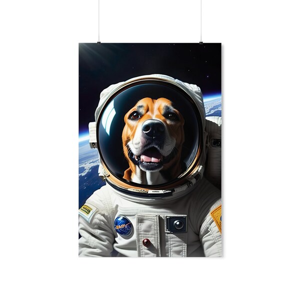 Dog in Space Suit - Etsy