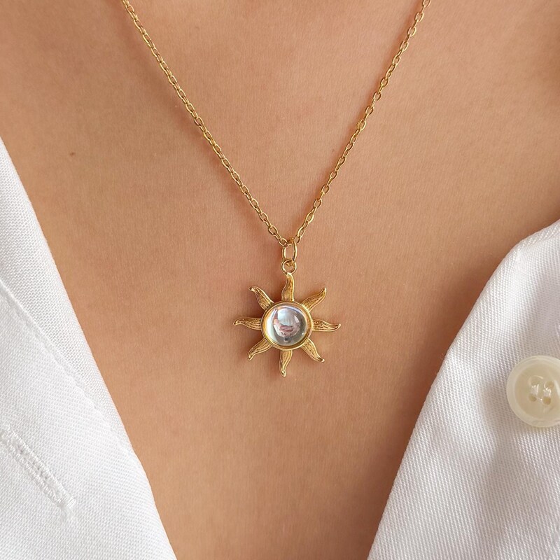 Sun Pendant - Etsy
