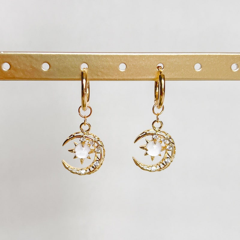 Celestial Earrings - Etsy