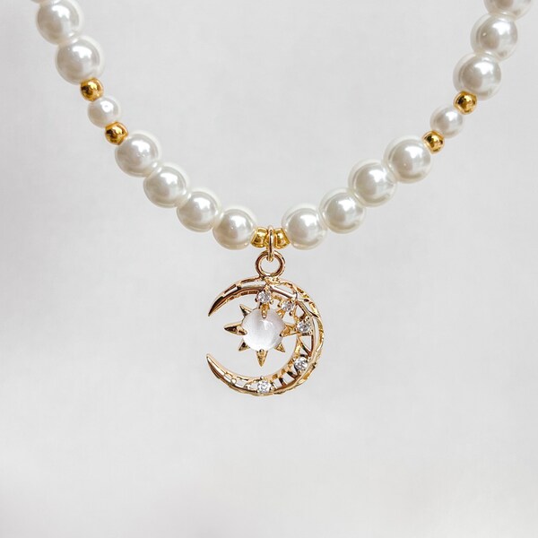 Pearl Moon - Etsy