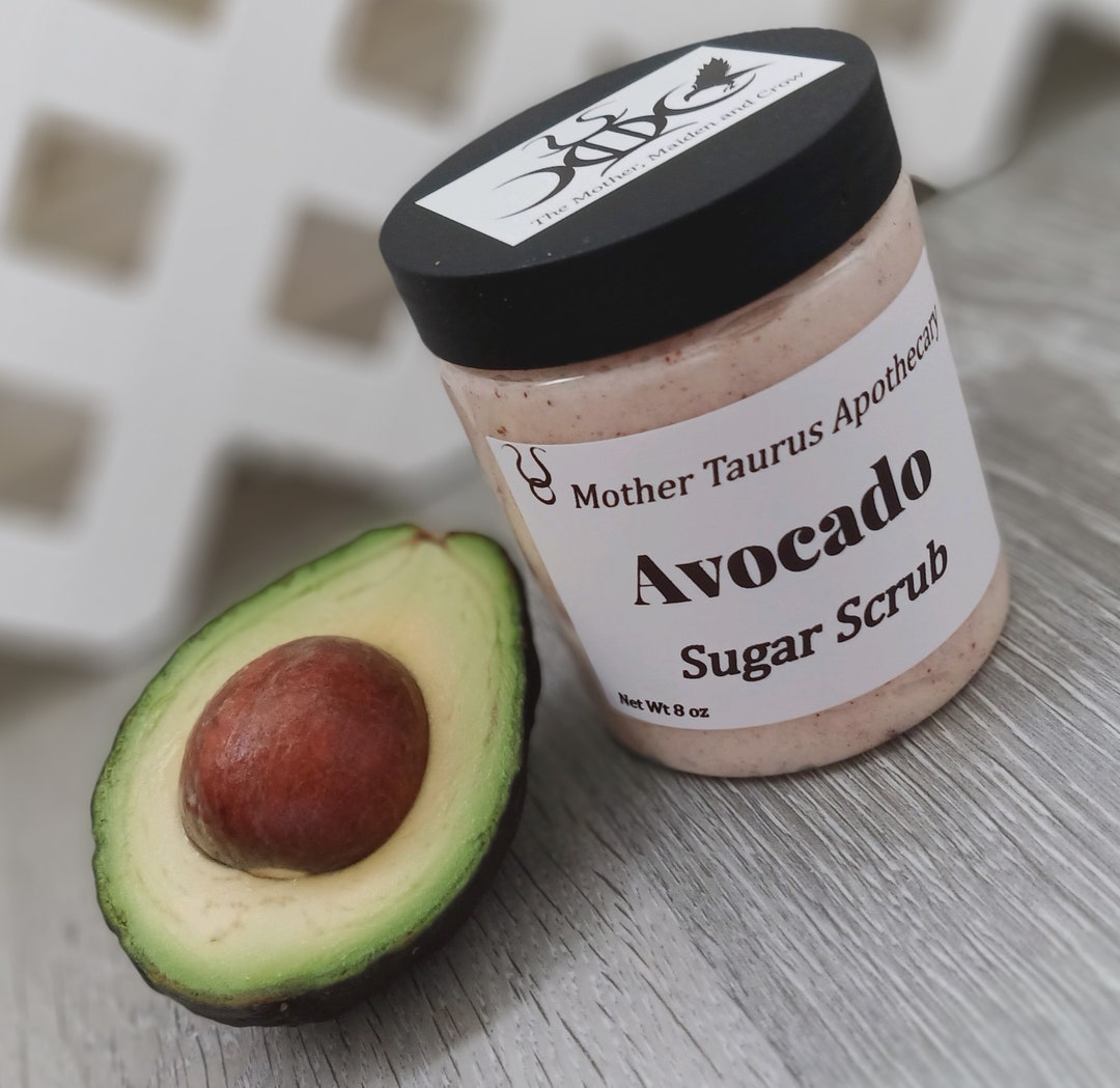 Avocado Sugar Scrub - Etsy