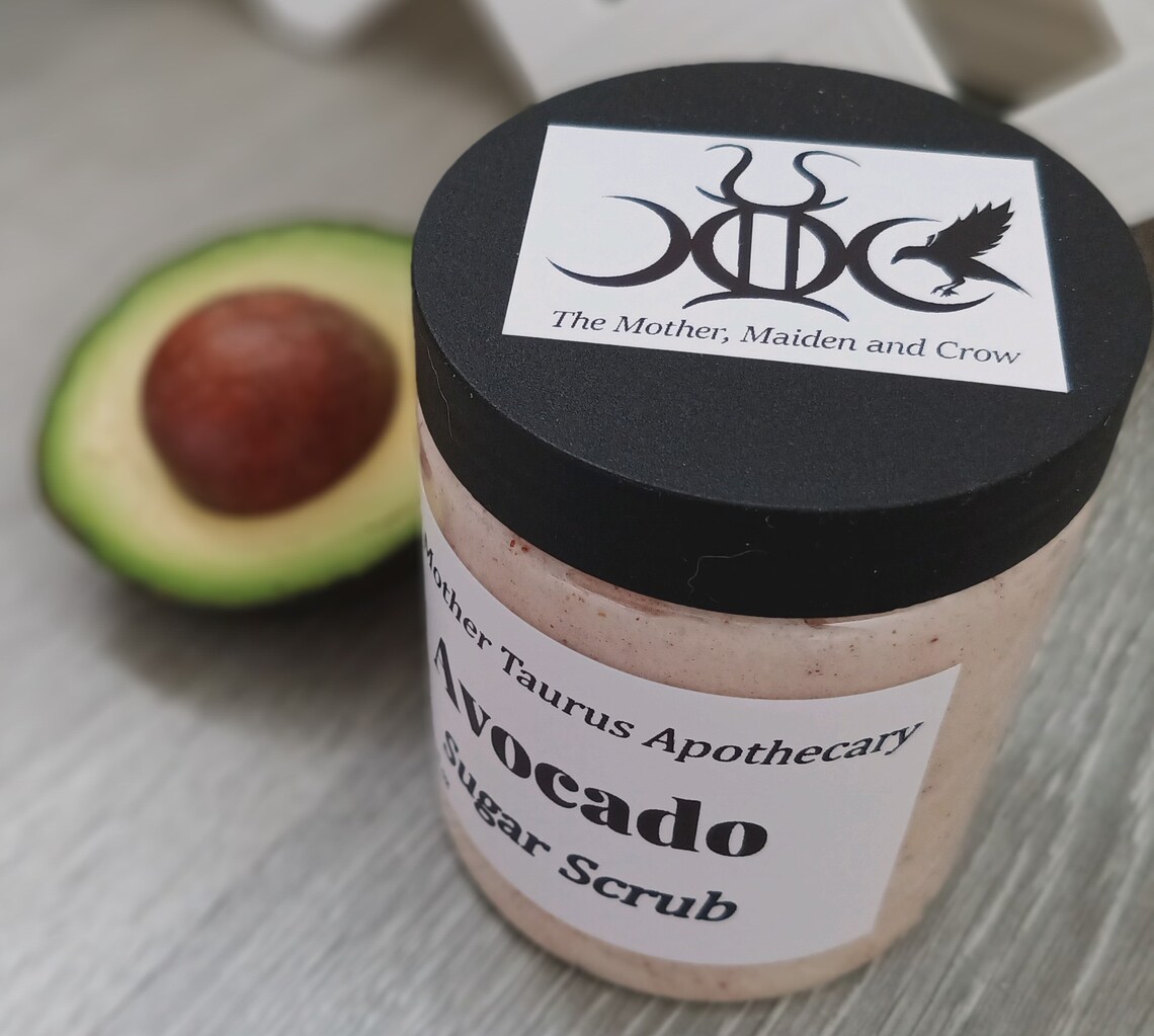 Avocado Sugar Scrub - Etsy