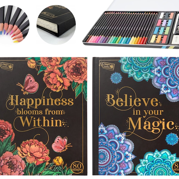 Hard Coloring Books - Etsy