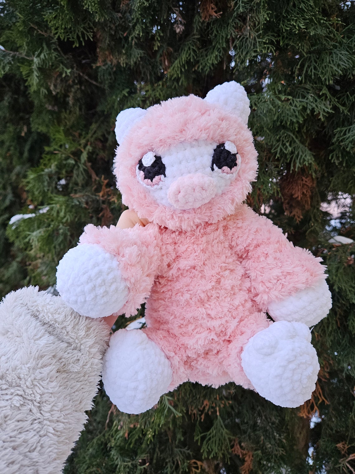 Frostbite the Yeti PDF Crochet Pattern US and Norwegian Terms Plushie ...