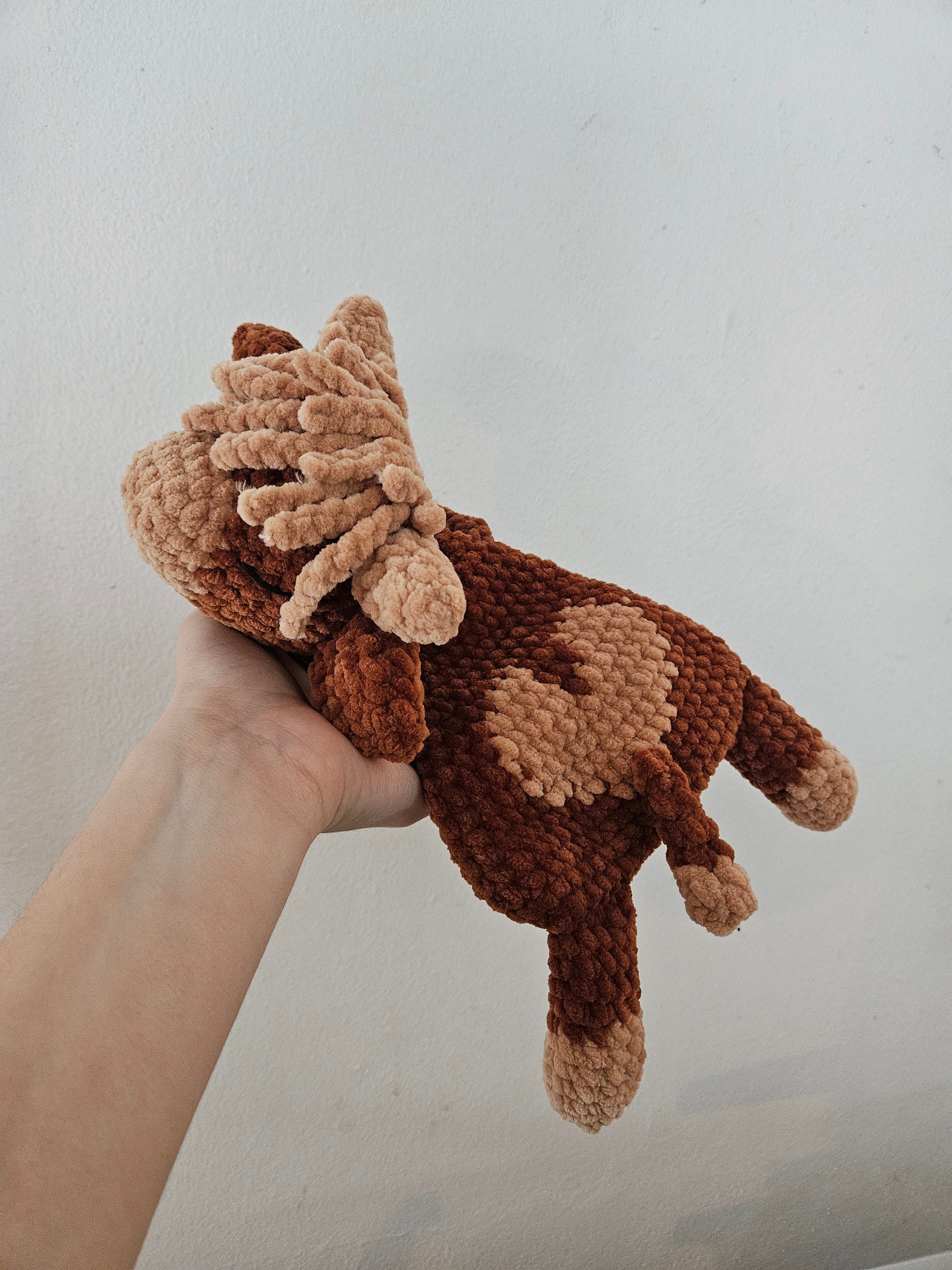 Huey the Sleepy Highlander | Crochet Pattern | US Terms | Lovey | PDF ...