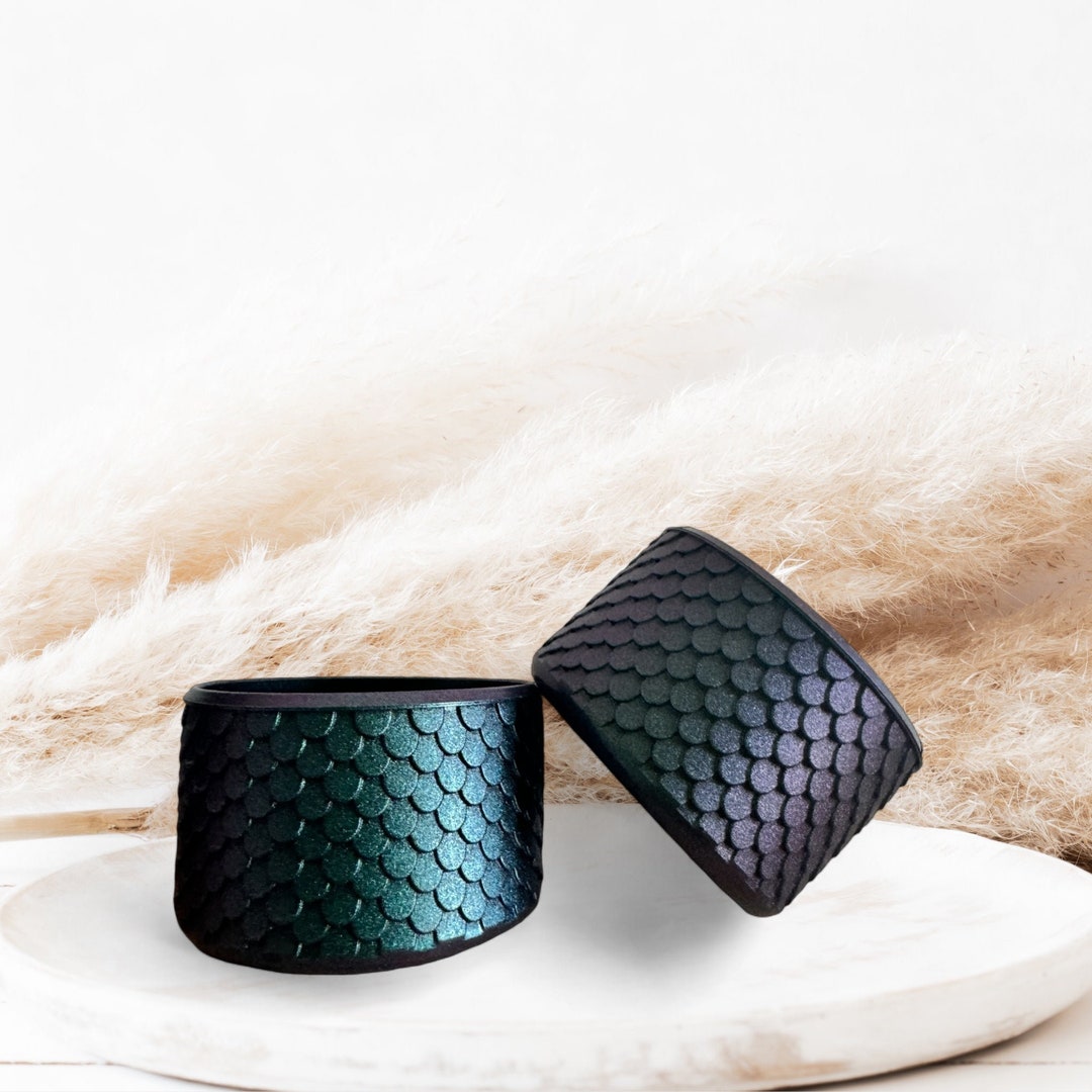Mermaid Scales Silicone Tumbler Boot - Etsy