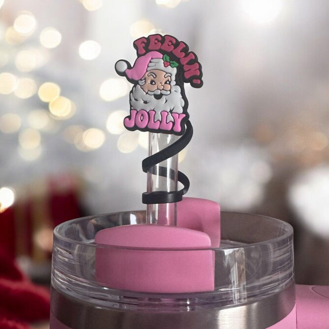 Feelin Jolly | Straw Topper 10mm - Etsy