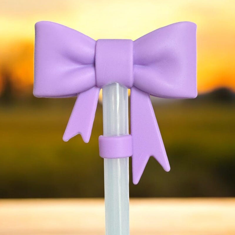 Lavender Straws - Etsy