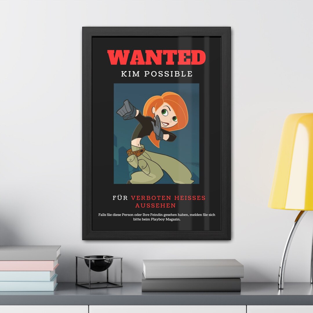 Funny Kim Possible Poster as a Digital Download - Funny Kim Possible ...