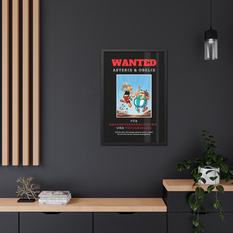 Funny Asterix and Obelix Poster as a Digital Download Funny Wall ...
