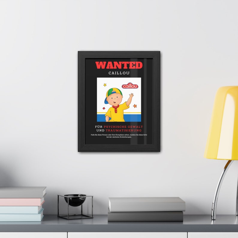 Funny Caillou Poster as a Digital Download Funny Caillou Wall ...