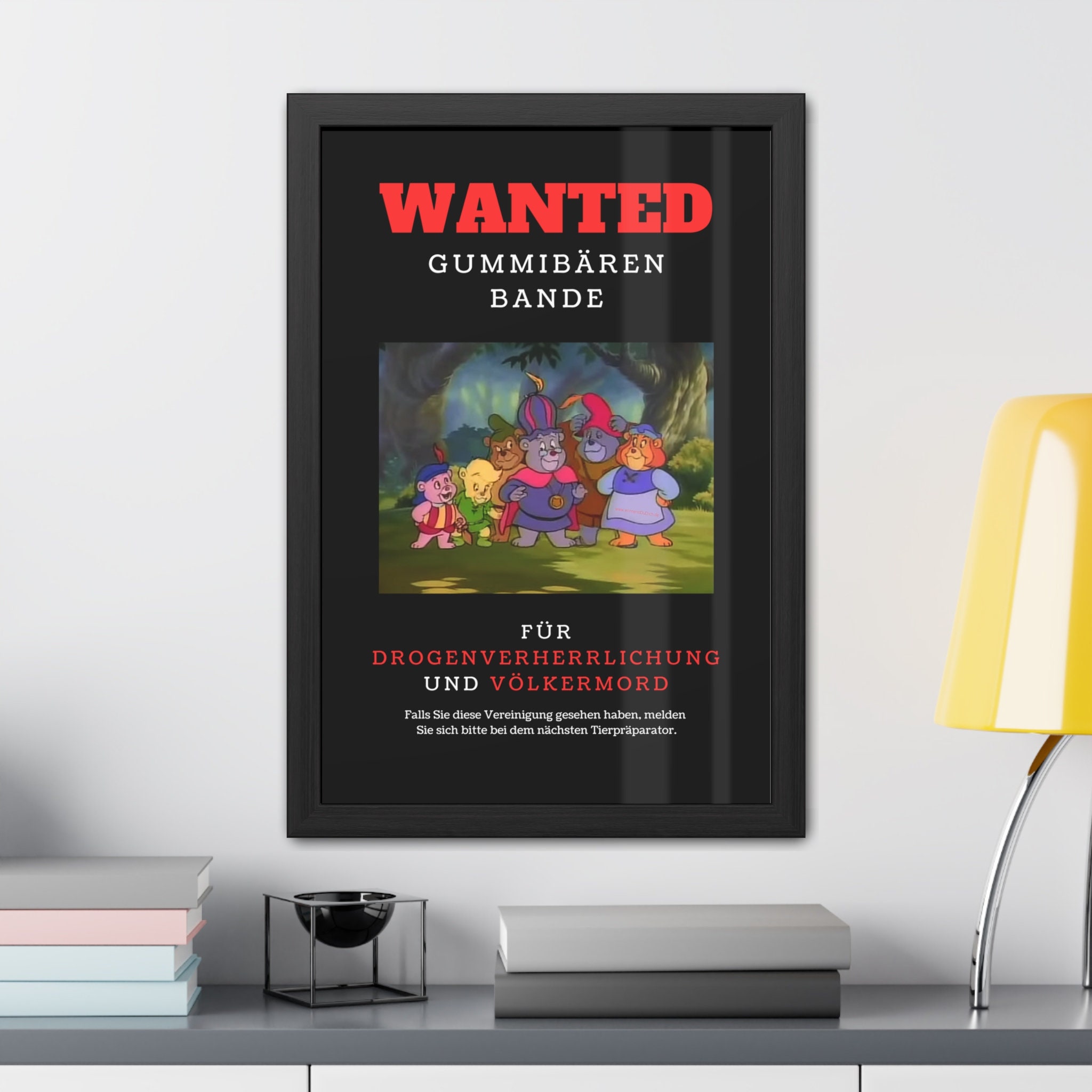 Funny Gummy Bear Gang Poster as a Digital Download Funny Wall ...