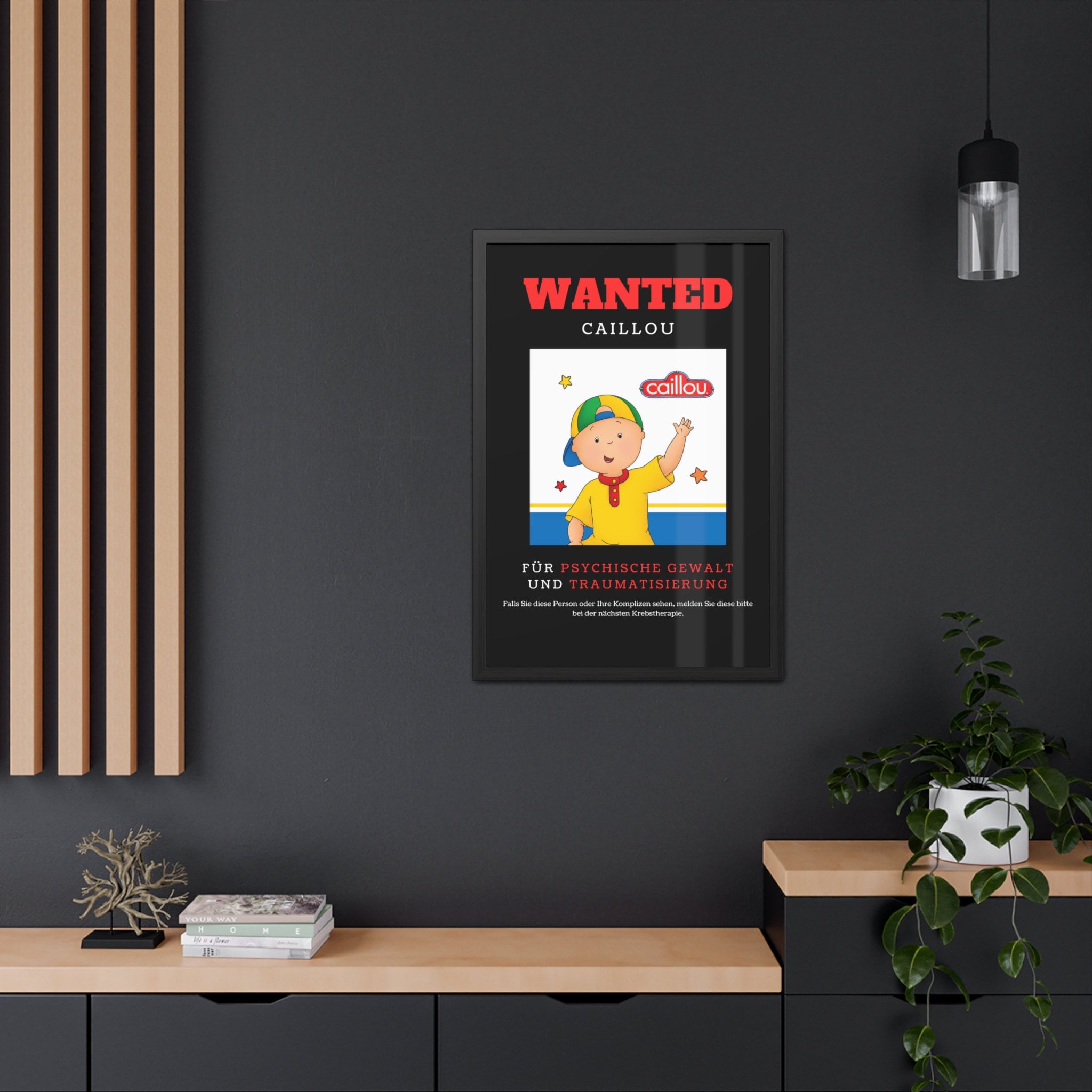 Funny Caillou Poster as a Digital Download Funny Caillou Wall ...