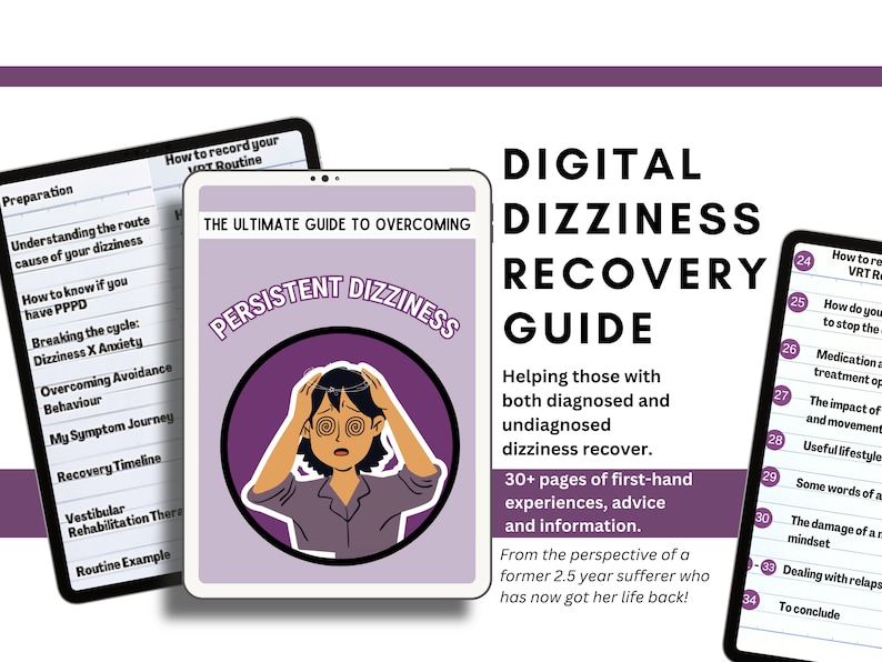 Digital Chronic Dizziness Recovery Guide: Overcoming Persistent ...