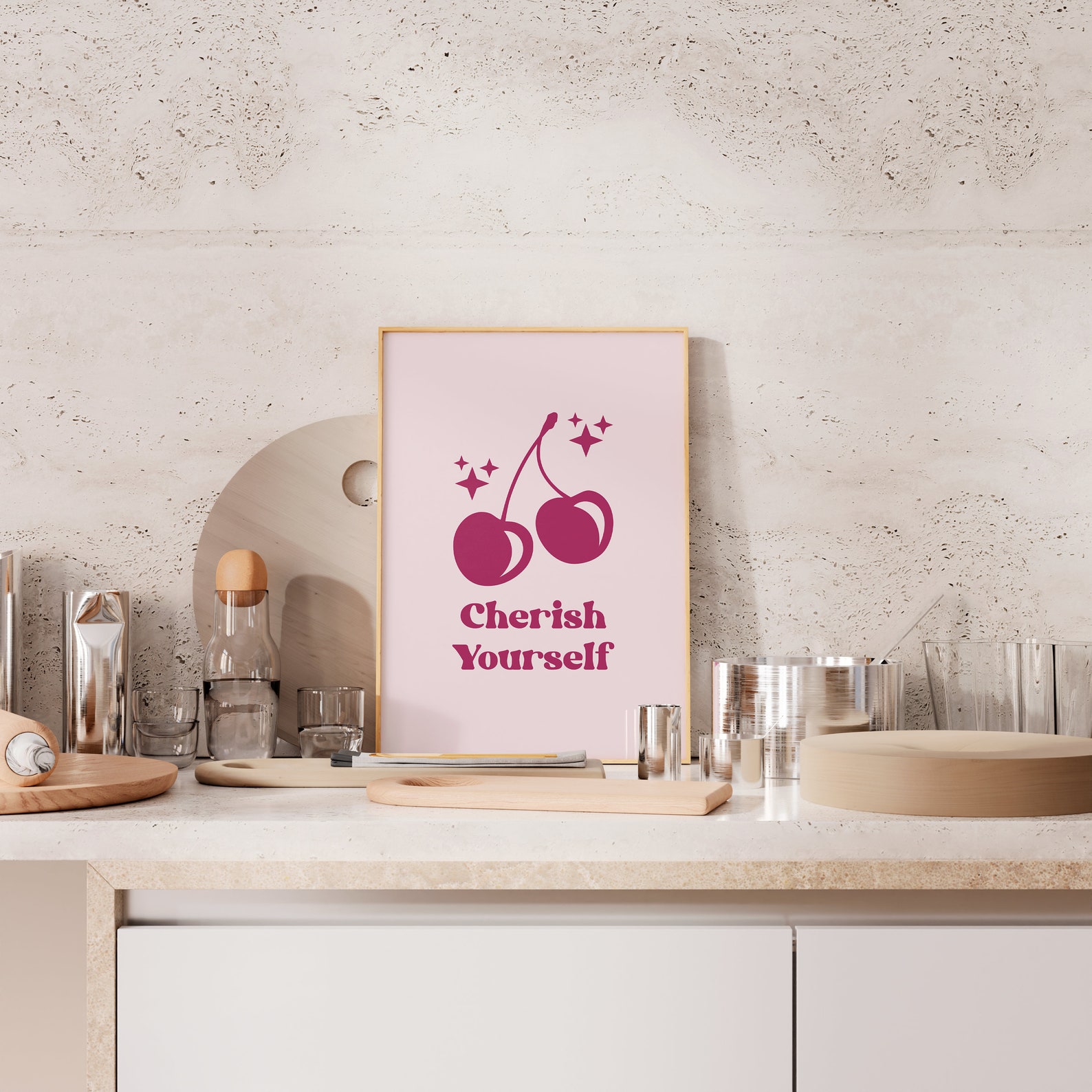Self Love Poster Affirmation Poster Pink Aesthetic Print - Etsy