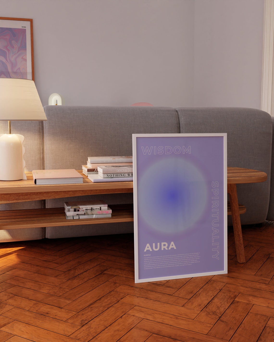 Spiritual Poster Set Affirmative Poster Set Aura Poster Set - Etsy