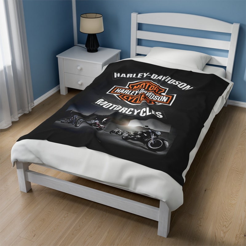 Harley Davidson Fabric - Etsy
