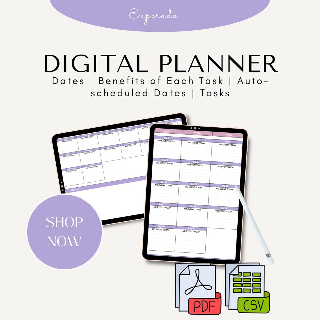 Ultimate Monthly and Planner | To-do Lists, Notes, |-sync Events ...