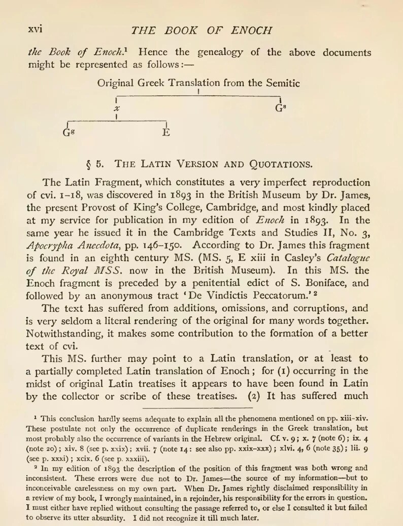Le livre d'Enoch, anciens apocryphes bibliques avec visions mystiques ...