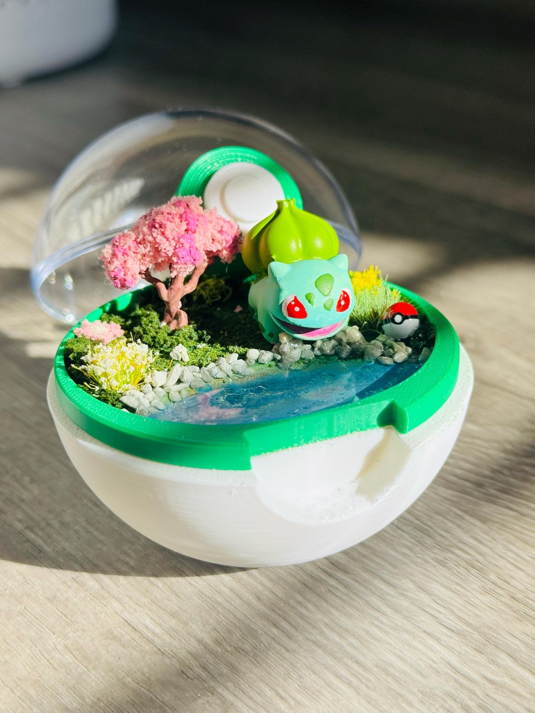 Bulbasaur Inspired Terrarium / Handcrafted Collectible Display - Etsy