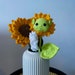 Crochet Handmade Sunflower Shrek - Etsy
