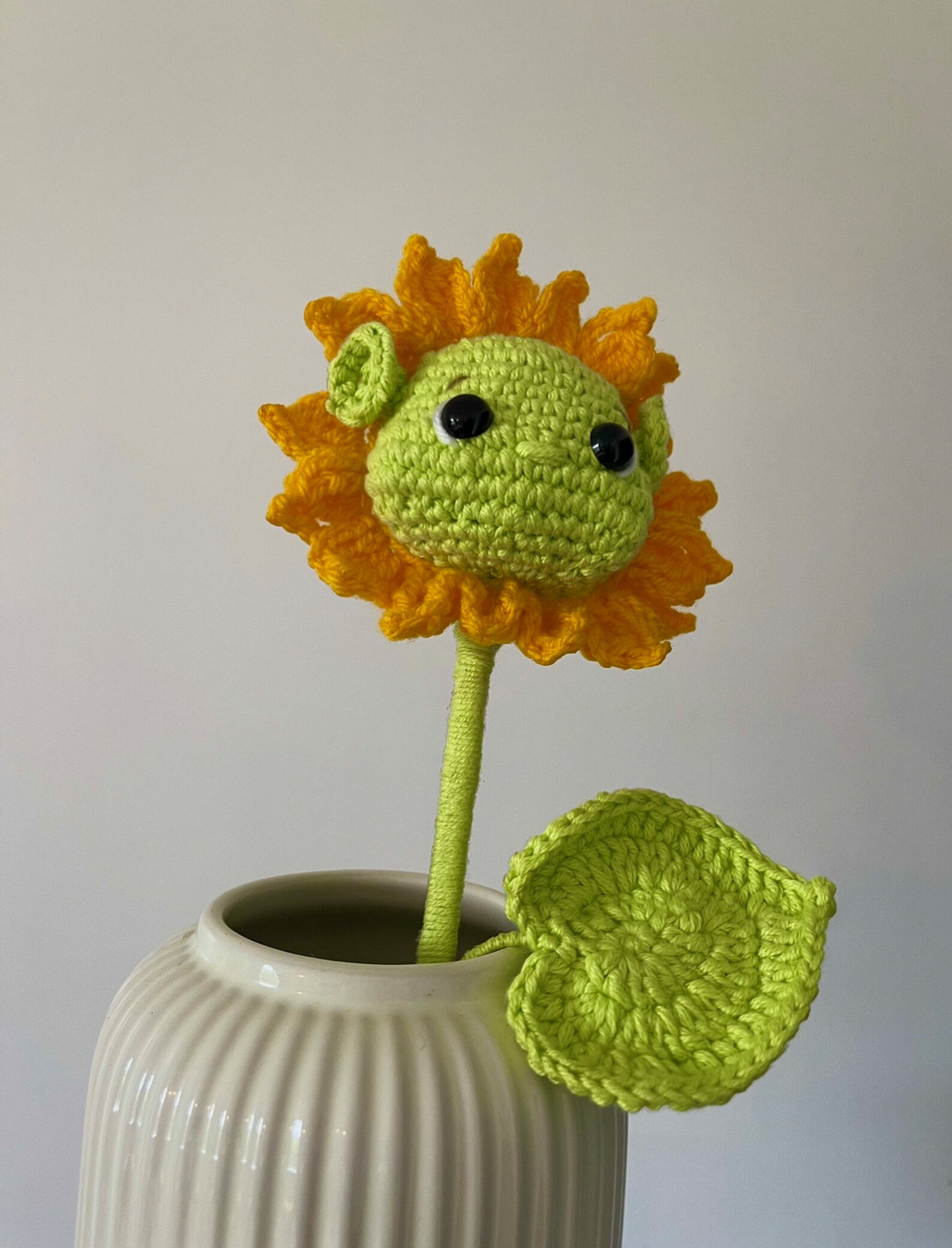 Crochet Handmade Sunflower Shrek - Etsy