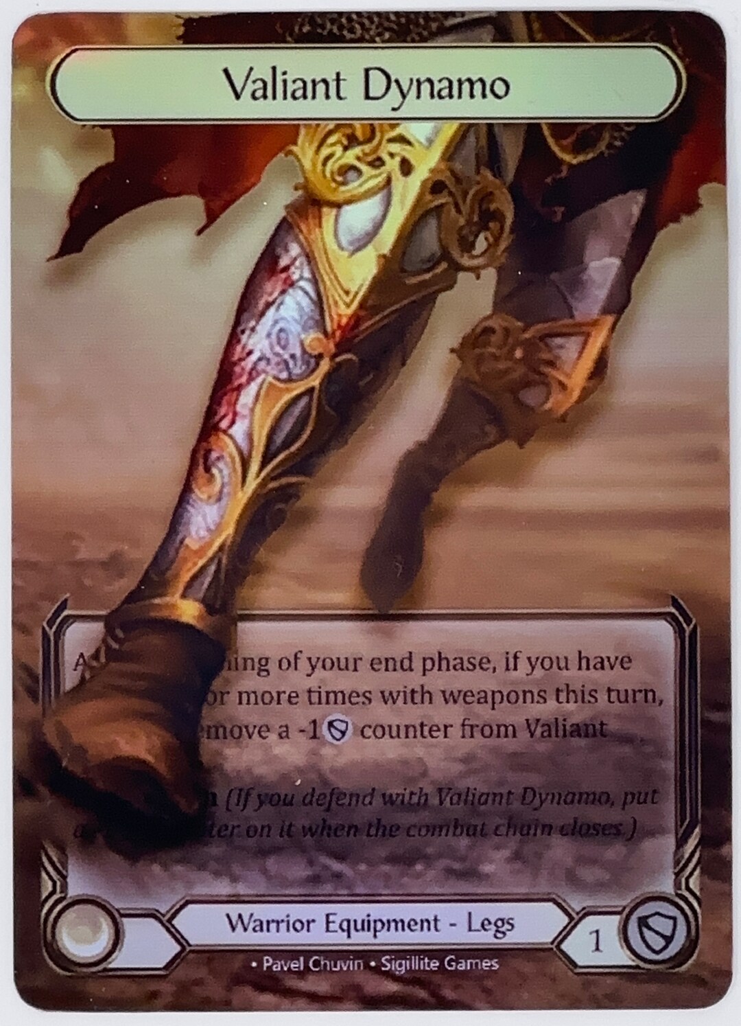 Valiant Dynamo PROXY Flesh and Blood TCG - Etsy