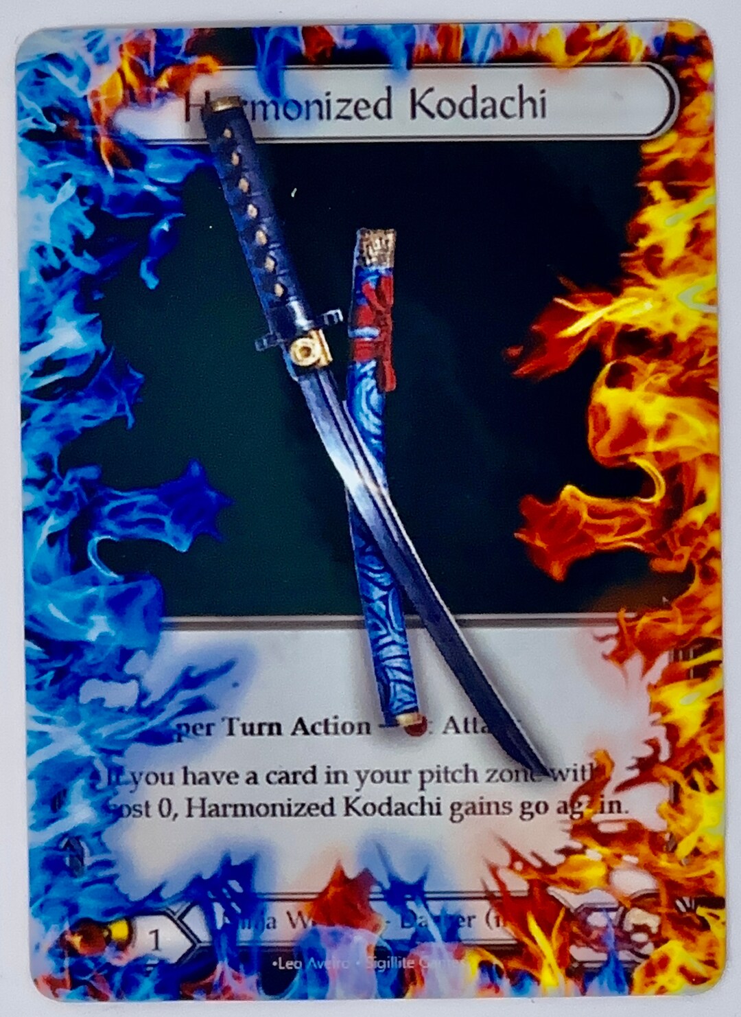 Harmonized Kodachi Reversed Alter Token Flesh and Blood TCG - Etsy