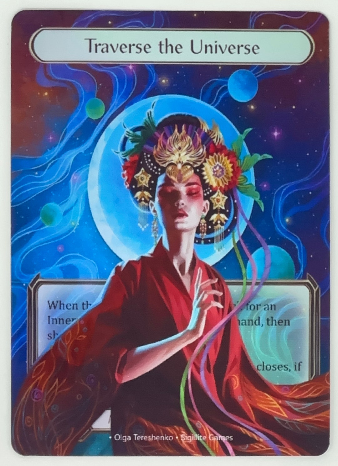 Traverse the Universe - PROXY - Flesh and Blood TCG - Etsy