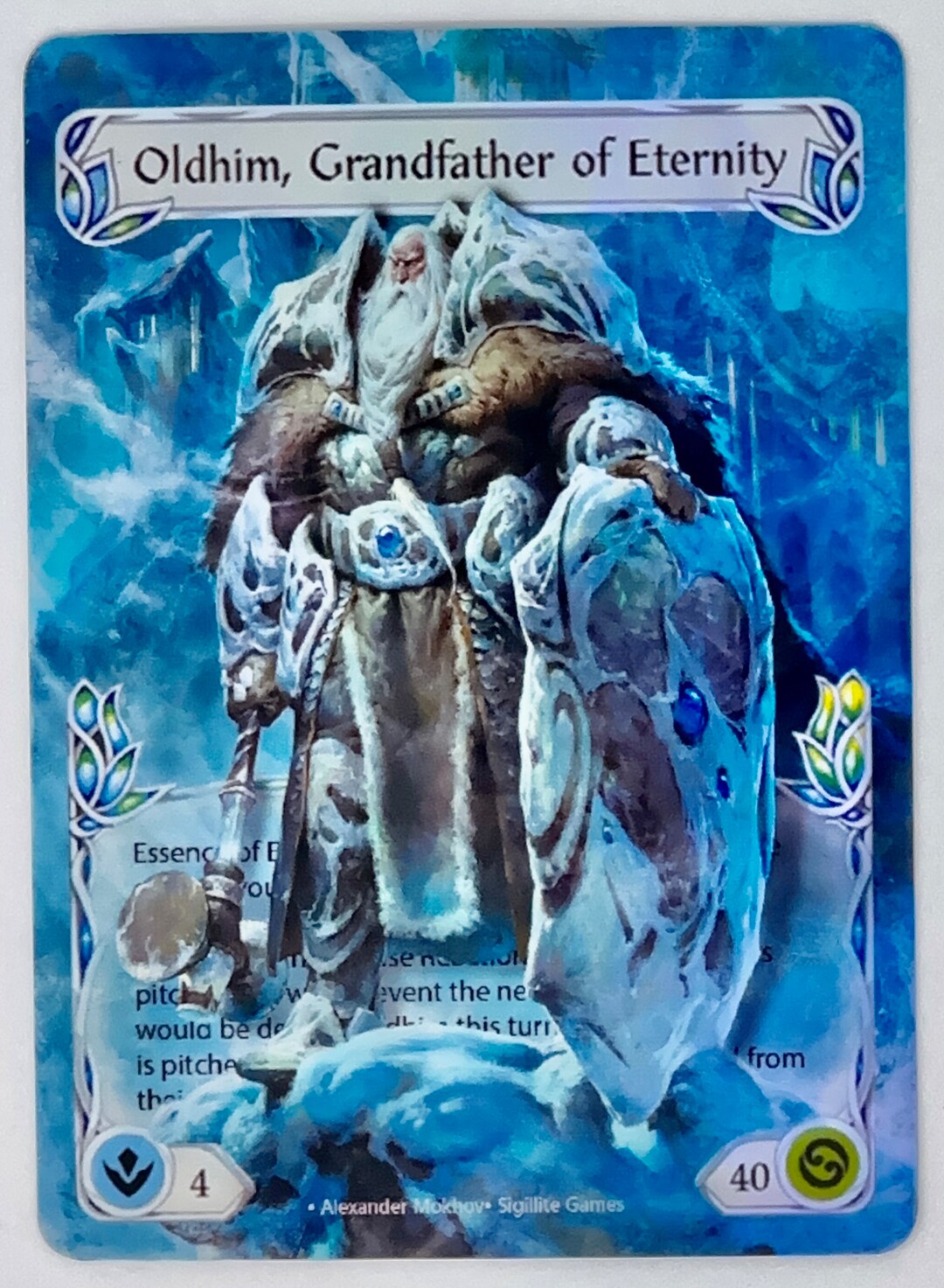 Oldhim Grandfather of Eternity Alter Token Flesh and - Etsy