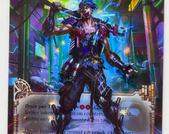Flesh and Blood TCG Maxx the Hype Nitro Extended Art Hero Alter - Etsy