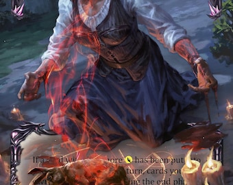 Levia, Shadowborn Abomination - Alter Token - Flesh and Blood TCG - Etsy